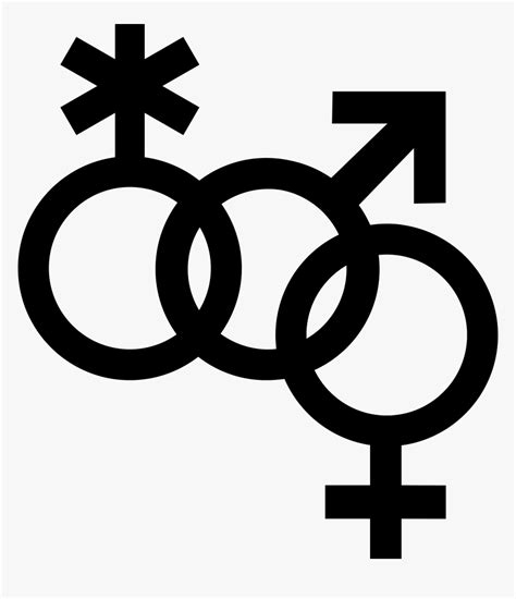 mars symbol interlocked with a nonbinary symbol and nonbinary symbol