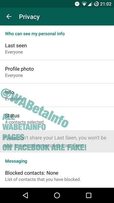 Whatsapp Beta For Android Brings Back Old Status Feature