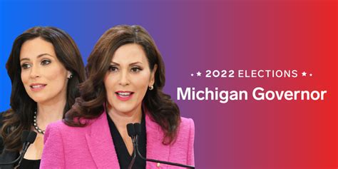 Results Gretchen Whitmer Vs Tudor Dixon Michigans Governor Election