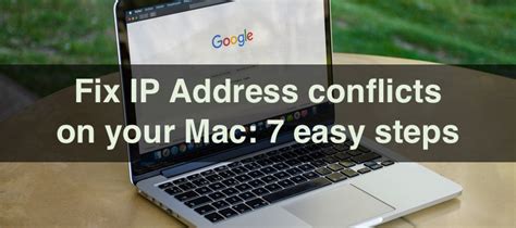 Fix IP Address Conflicts On Your Mac Easy Steps