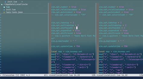 weird opaque margin in every window r neovim