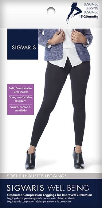 Sigvaris Womens Soft Silhouette Leggings 170 The Medical Zone