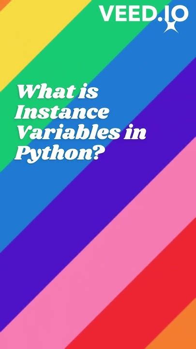 How Many Types Of Class Variables In Python Instance Variables Viralshorts Shortsfeed