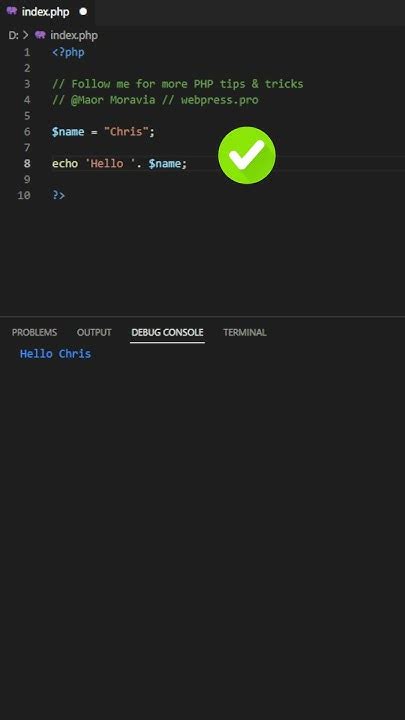Php Tips And Tricks Efficient String Concatenation Youtube