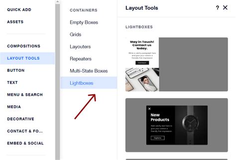 adding wix custom lightbox that open once per site visitor