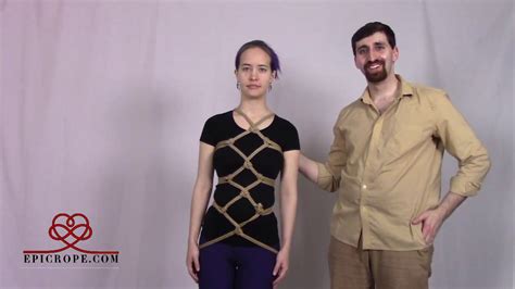 Beginner Intermediate Rope Bondage Tutorial Broad Hishi Harness