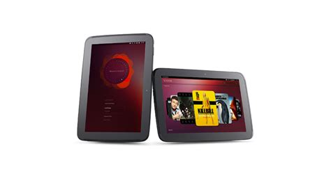 linuxové ubuntu ukazuje že stejné prostředí na pc telefonu i tabletu