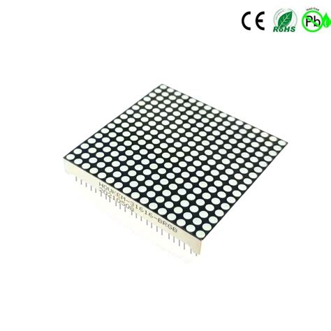 64x64mm 16x16 Rgb Led 도트 매트릭스 디스플레이저렴한 가격 64x64mm 16x16 Rgb Led 도트