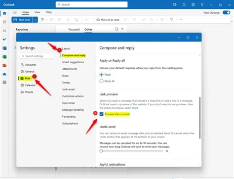 Enable Disable Link Preview In Outlook On Windows 11 Geek Rewind