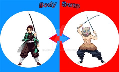 Tanjiro And Inosuke Body Swap By Lukeclark4 On Deviantart