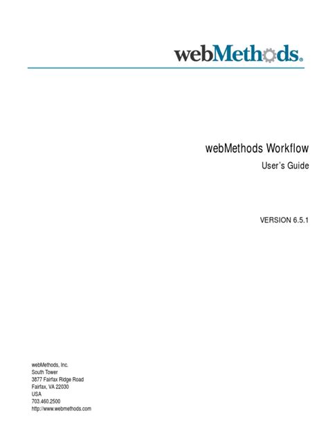 Webmethods Workflow Users Guide Software Ag Documentation Pdf