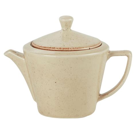 Wheat Conic Tea Pot 50cl18oz Chefs Tableware