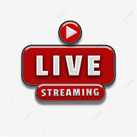 아이콘 및 방송 버튼이 있는 라이브 스트리밍용 로고 라이브 스트리밍 라이브 스트리밍 아이콘 클립 아트 라이브 클립 아트 Png 일러스트 및 Psd 이미지 무료 다운로드