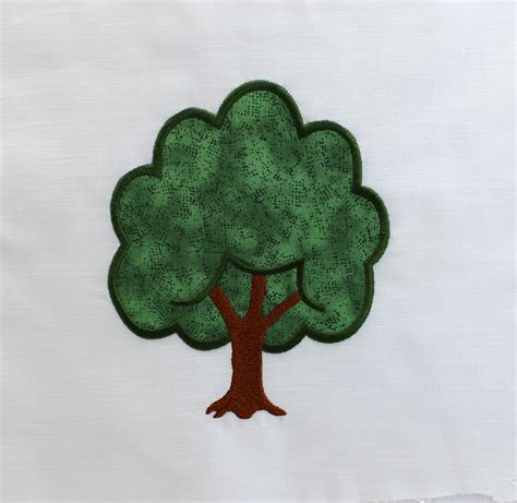 Tree Applique · Omas Place Machine Embroidery Designs