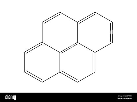 Chemical Structure Of Pyrene Anatomy Of Pyrene Molecular Structure Of Pyrene Chemical Formula