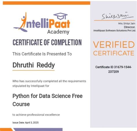Intellipaat Intellipaat Python Datascience Machinelearning Dhruthi Reddy