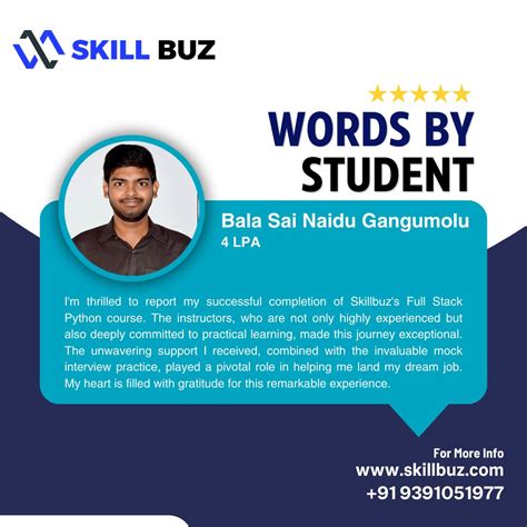 Careersuccess Skillbuz Fullstackpython Career Job Fullstackjava