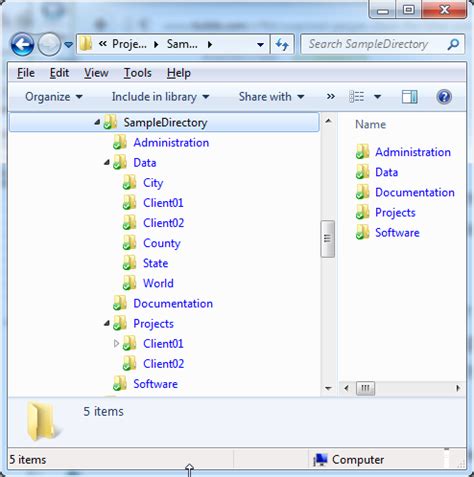 Tip Of The Day Use A Strict Directory Structure For File Based Data Get Spatial Consulting