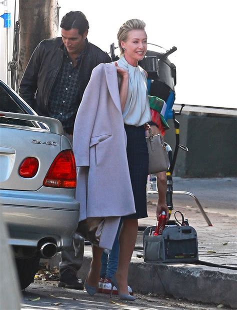 Semi Exclusive Portia De Rossi Films Scandal In Hollywood Celeb
