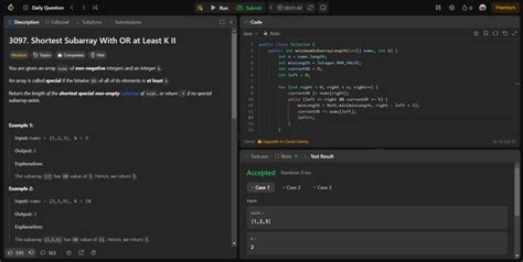 Shadabur Rahaman On Linkedin 100daysofcode Leetcode 100daysofcode Java Bitwise