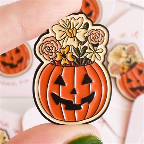 Halloween Enamel Pin Etsy