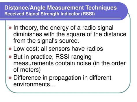 Ppt Localization Techniques In Wireless Sensor Networks Powerpoint Presentation Id 5357619