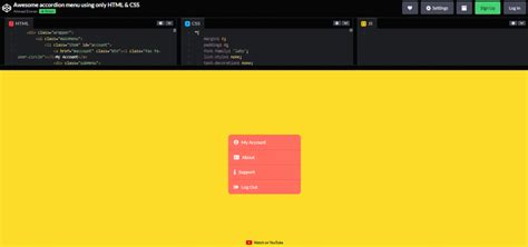 Top 21 Css Collapsible Menus Examples Webtopic