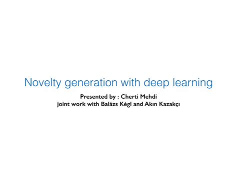 Pdf Novelty Generation With Deep Learning Dokumen Tips
