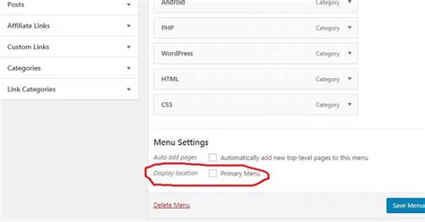 Register Wordpress Navigation Menu And Insert In Theme Codespeedy
