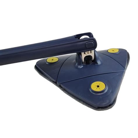 Mop Esfregao Giratorio Triangular Telescopio Espreme Agua Esfrega