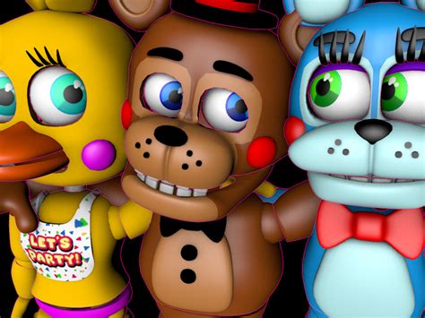 Adventure Toys Animatronics Blender Download By Carlosparty19 On