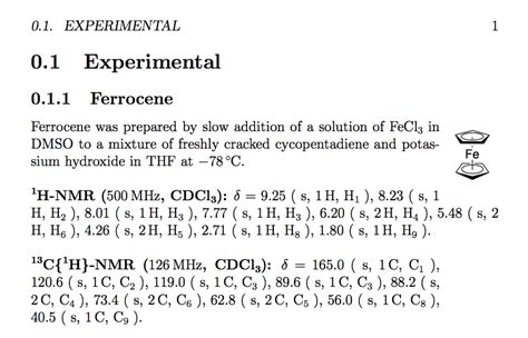 Errors Window And Experimental Environment From Chemmacros