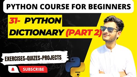 31working With Python Dictionaries A Comprehensive Guidepart2 Youtube