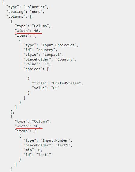Size Ms Adaptivecard Issue Placeholder And The Grid Cannot Be Displayed Correctly Stack
