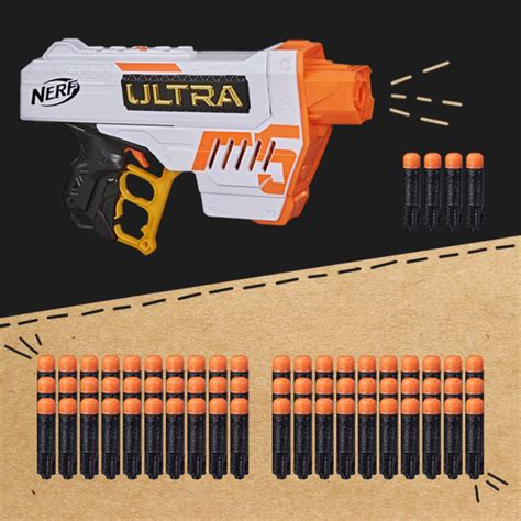 Набор игровой: Бластер Нерф Ультра 5 ( Nerf Ultra Five) + Патроны Nerf ...