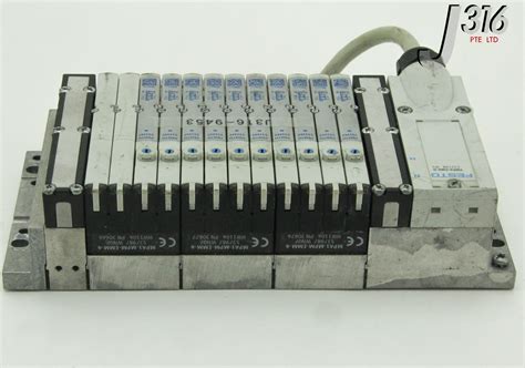 9453 Festo 12 Slot Solenoid Manifold 533342 Mpa Mph Vi Vmpa Kms H J316gallery