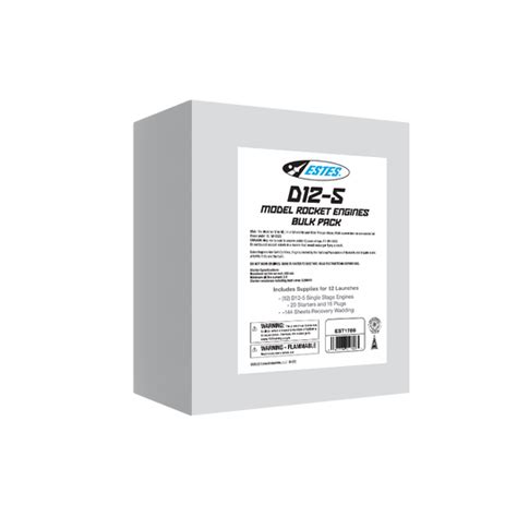 Engine Bulk Packs Estes Wholesale