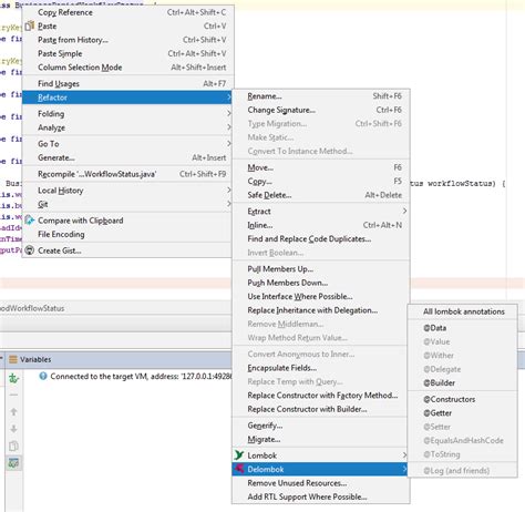 Java How To Set A Breakpoint In A Setter Method In Intellij Idea That