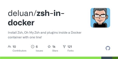 Github Deluanzsh In Docker Install Zsh Oh My Zsh And Plugins Inside A Docker Container With