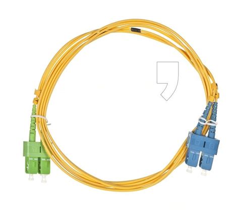 Kabel Patch Cord SM Duplex SC APC SC ALANTEC FOC SCASC 9SMD 2 9 125 2 M Alantec Sklep