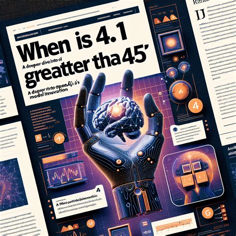 When Is 41 Greater Than 45 A Deeper Dive Into Openais Model