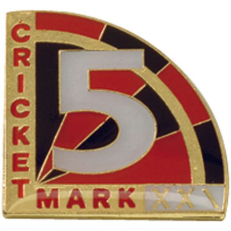 Gld Cricket Mark 5 Dart Pin