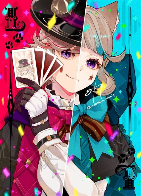 ៹ ˎ Character Art Impact Anime Art