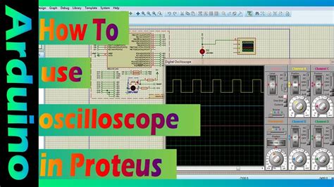 How To Use Oscilloscope In Proteus Youtube