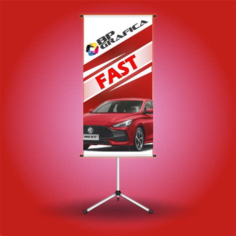 Pendón Atril Trípode Bpgrafica