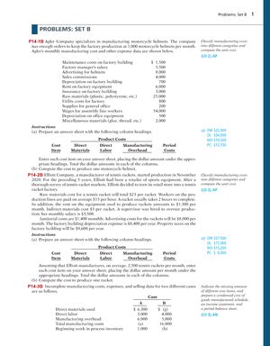 Ch14 Problem Set C Finman 3e Problems Set C 1 PROBLEMS SET C P1 1C Fina Company Specializes