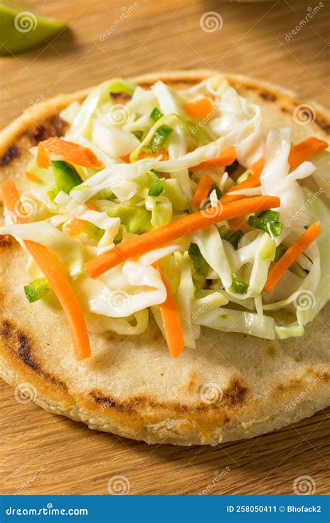 Homemade Salvadoran Corn Pupusas Stock Image Image Of Tasty Healthy 258050411