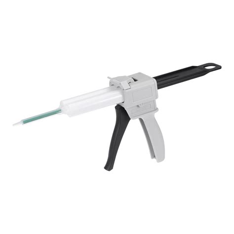 Uxcell 50ml Manual Ab Epoxy Resin Mixing Applicator Dispenser Gun Set With Glue Mixing Rate Of 1