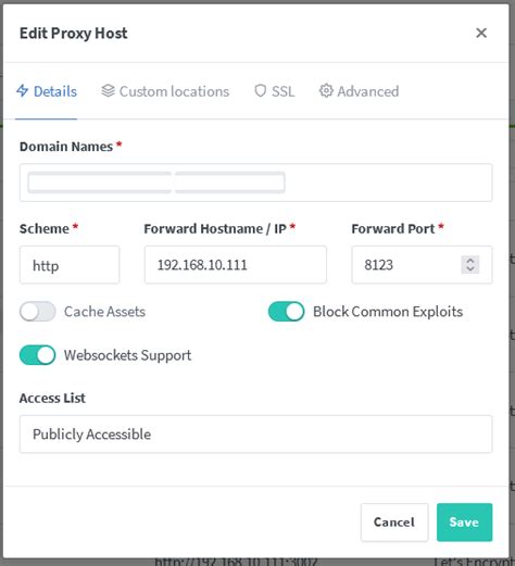 Nginx Proxy Manager And Fritz Box Port Forwarding Configuration