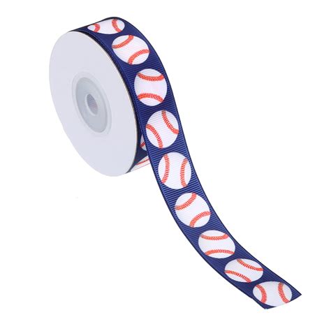 10 Yards Ribbon For T Wrapping 22mm Baseball Ribbons For Crafts